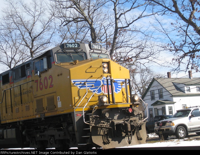 UP 7602 in Shirley, MA